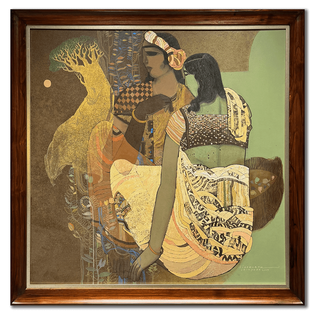 SIDDHARTH SHINGADE - Couple | Contemporary Indian Art – KYNKYNY Art Gallery