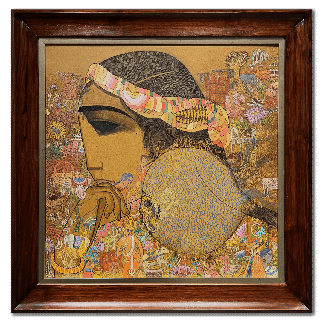 SIDDHARTH SHINGADE - Goldfish | Contemporary Indian Art – KYNKYNY Art ...